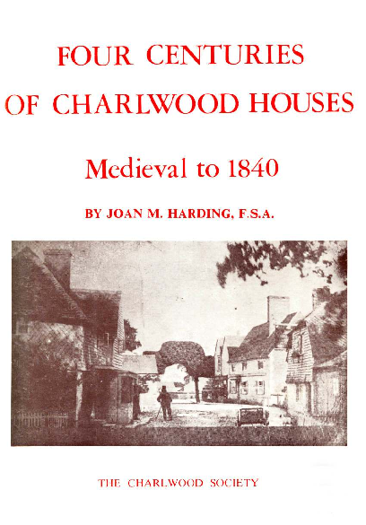 Four Centuries of Charlwood Houses - Ward Family Blog