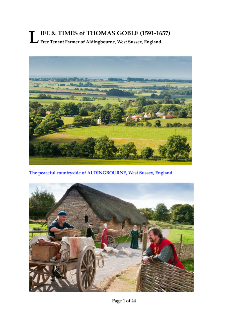 The Life & Times of THOMAS GOBLE (1591-1657) - Ward Family Blog